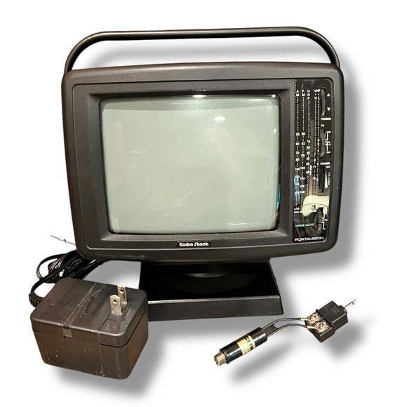 Radio Shack | Other | Rare Vintage Radio Shack Portavision Television 7 ...